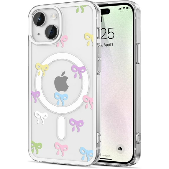 CFHADD-Magnetic Case for iPhone 13/iPhone 14, Compatible with MagSafe ...