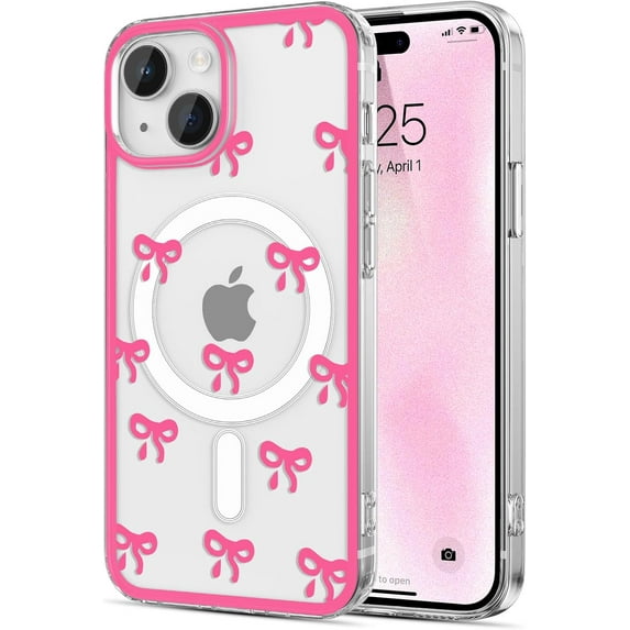 CFHADD-Magnetic Case for iPhone 14 Plus/iPhone 15 Plus, Compatible with ...