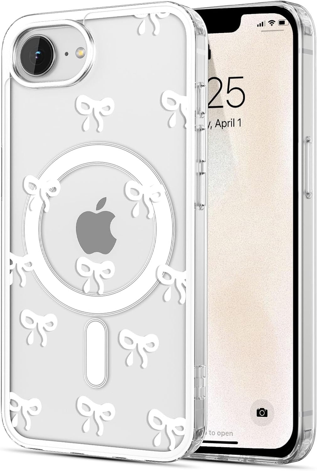 CFHADD-Magnetic Case for iPhone 16e, Compatible with MagSafe, Clear ...