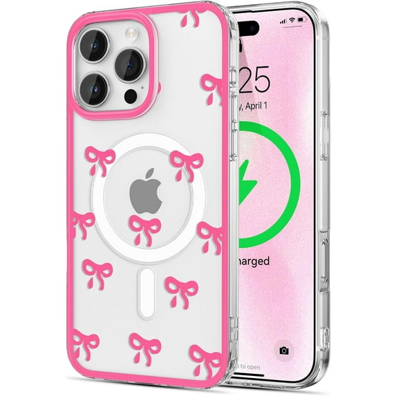 CFHADD-Magnetic Case for iPhone 17 Pro, Compatible with MagSafe, Clear ...