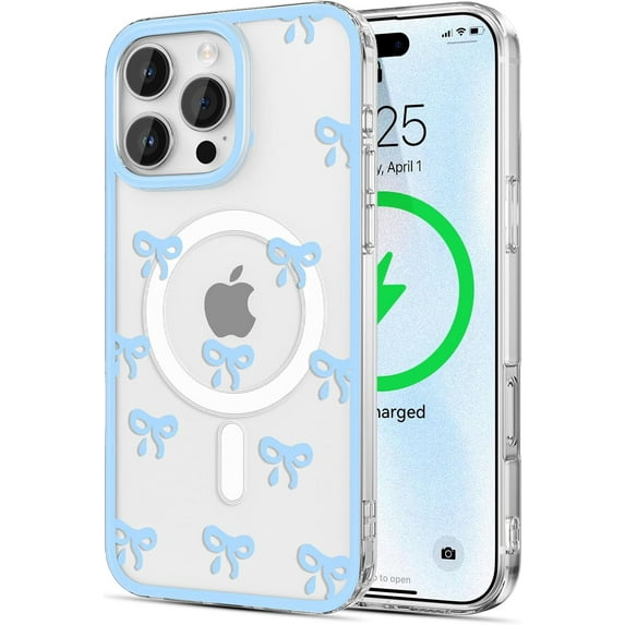 CFHADD-Magnetic Case for iPhone 17 Pro, Compatible with MagSafe, Clear ...