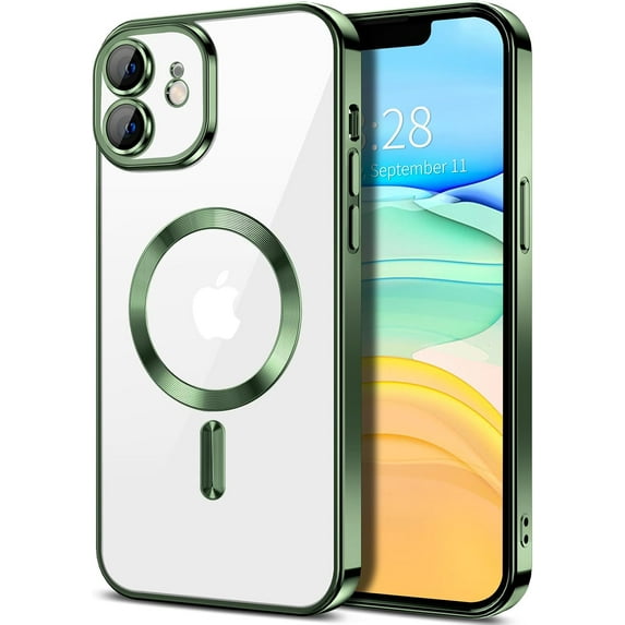 CFHADD-Magnetic Clear for iPhone 11 Case with Camera Lens Protector ...