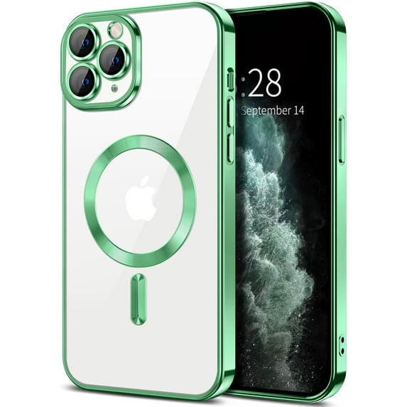 CFHADD-Magnetic Clear for iPhone 11 Pro Case with Camera Lens Protector ...