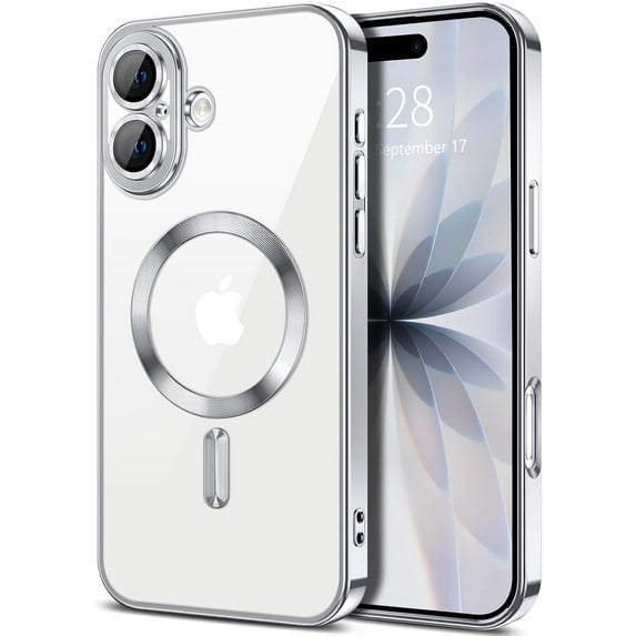 CFHADD-Magnetic Clear for iPhone 17 Case with Camera Lens Protector ...
