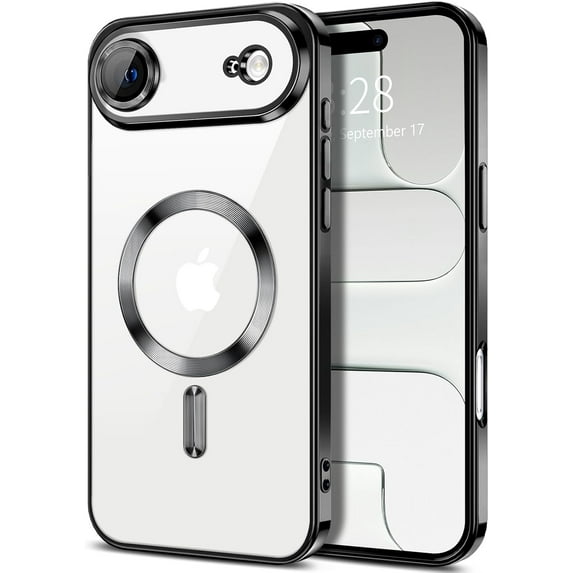 CFHADD-Magnetic Clear for iPhone Air Case with Camera Lens Protector ...