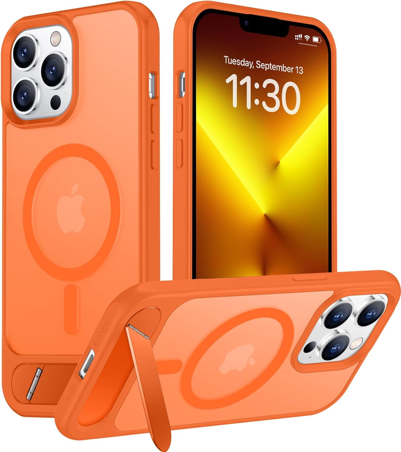 CFHADD-Magnetic Compatible with iPhone 13 Pro Max Case, [Built-in ...