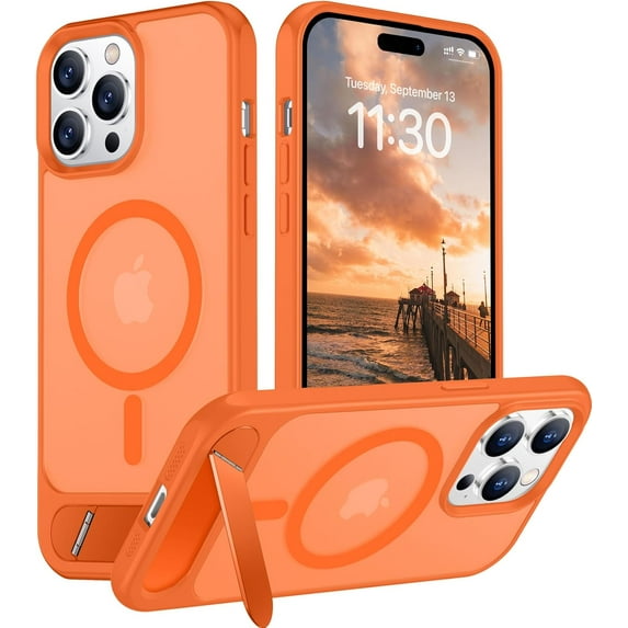 CFHADD-Magnetic Compatible with iPhone 14 Pro Case, [Built-in Invisible ...