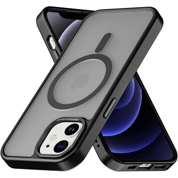 CFHADD-Magnetic for iPhone 12 Mini Case [Metal Camera Frame&Buttons ...