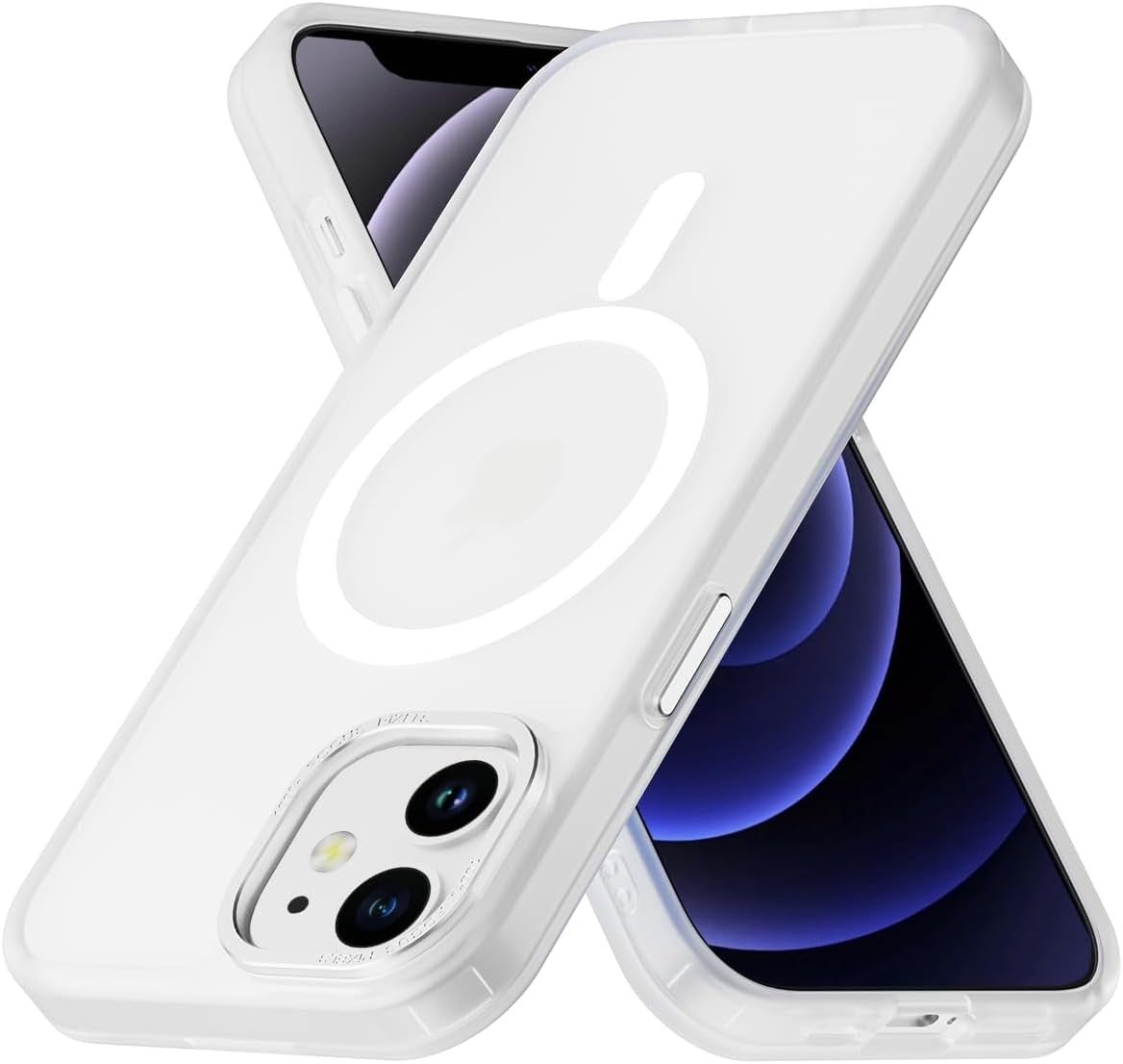 CFHADD-Magnetic for iPhone 12 Mini Case [Metal Camera Frame&Buttons ...