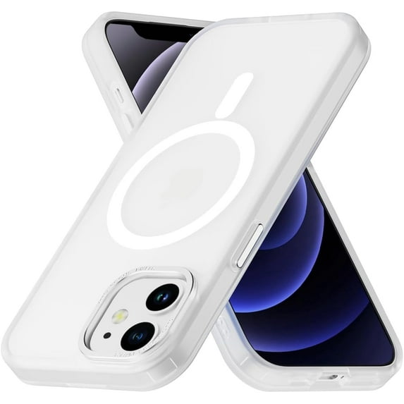 CFHADD-Magnetic for iPhone 12 Mini Case [Metal Camera Frame&Buttons ...