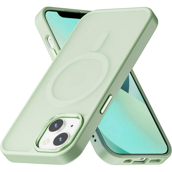 CFHADD-Magnetic for iPhone 13 & iPhone 14 Case [Metal Camera Frame ...