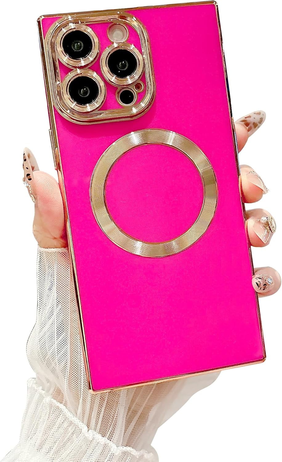 CFHADD-Magnetic for iPhone 14 Pro Max Case, (Compatible with MagSafe ...