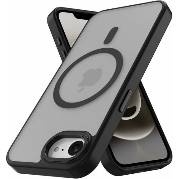 CFHADD-Magnetic for iPhone 16e Case [Metal Camera Frame&Buttons] [Mil ...