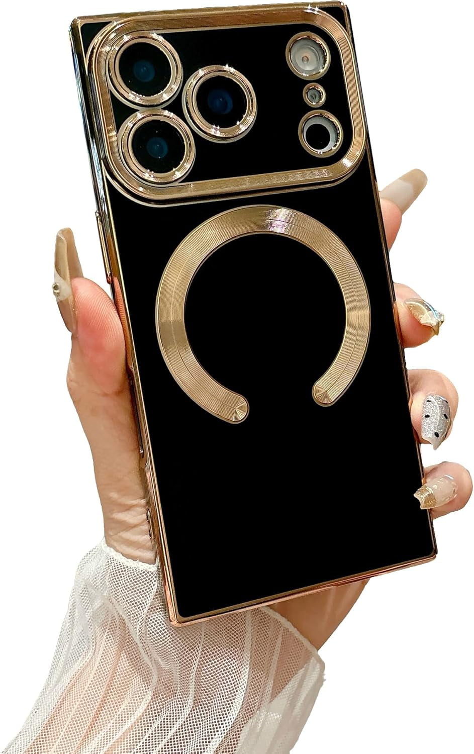 CFHADD-Magnetic for iPhone 17 Pro Case, (Compatible with MagSafe) (Full ...