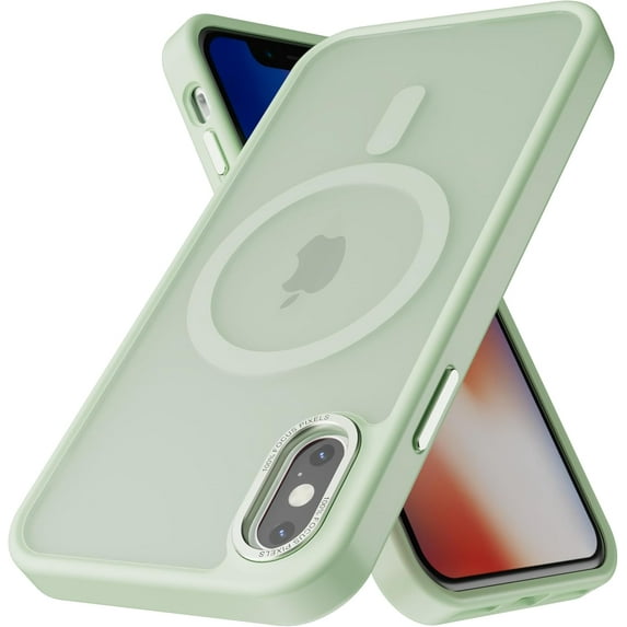CFHADD-Magnetic for iPhone Xs Max Case [Metal Camera Frame&Buttons ...