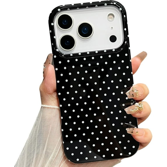 CFHADD-Polka Dot Phone Case for iPhone 17 Pro Max Cases Cute Aesthetic ...