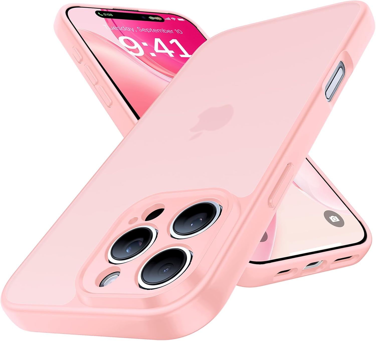 CFHADD-Shockproof for iPhone 16 Pro Case, [Full Camera Protection ...