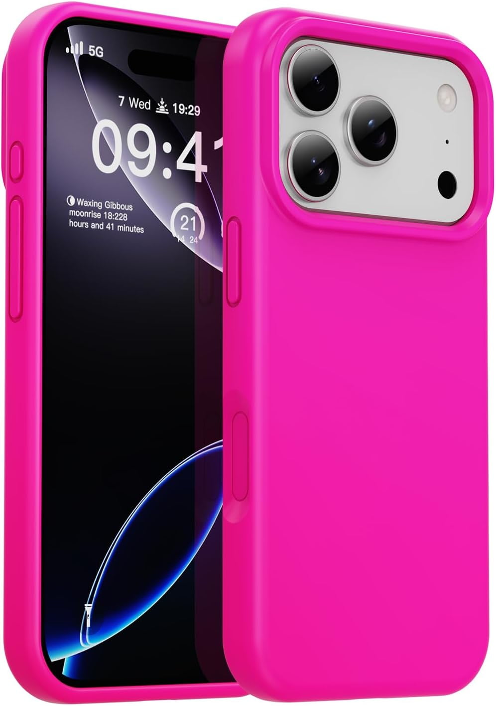 CFHADD-Silicone Case Compatible with iPhone 17 Pro 6.3 Inch 2025 ...