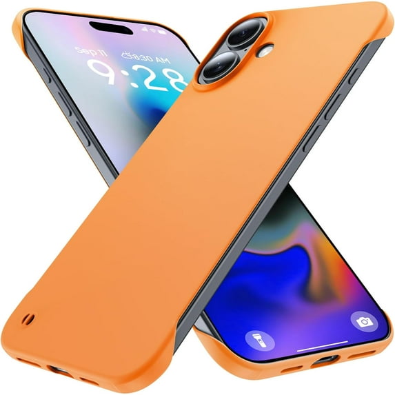 CFHADD-Slim Borderless for iPhone 16 Phone Case 6.1"(2024) Ultra-Thin ...