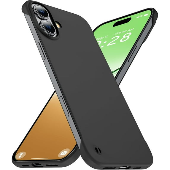 CFHADD-Slim Borderless for iPhone 17 Phone Case 6.3"(2025) Ultra-Thin ...