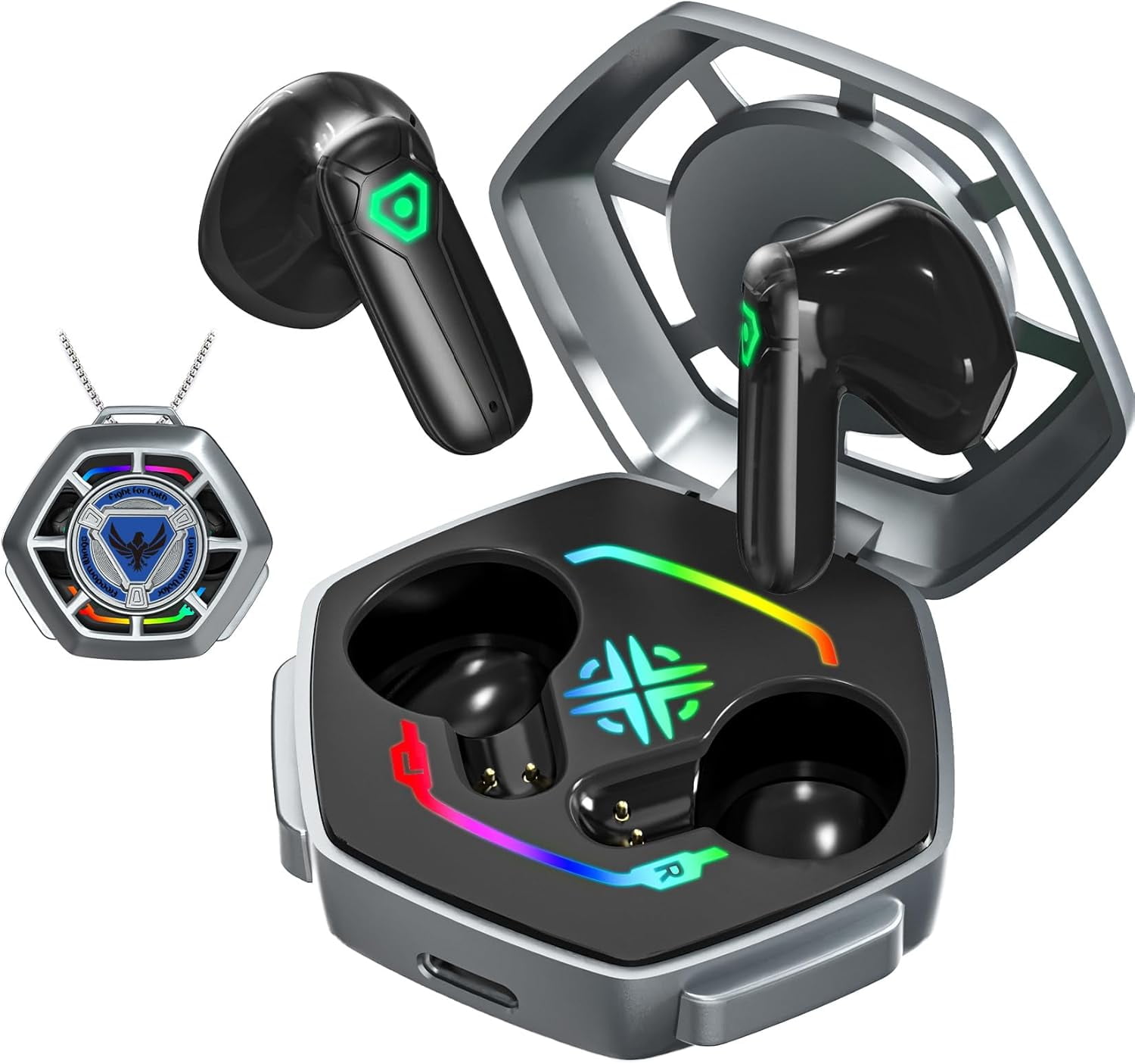 CFHADD-TWS Wireless Earbuds Bluetooth 5.3 in Ear Light-Weight ...