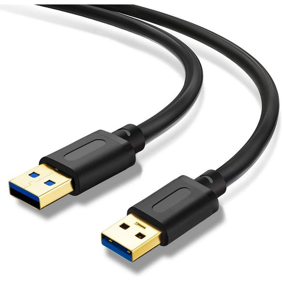 CFHADD-USB 3.0 Male to Male Cable 6Ft,USB to USB Cable with Gold-Plated ...