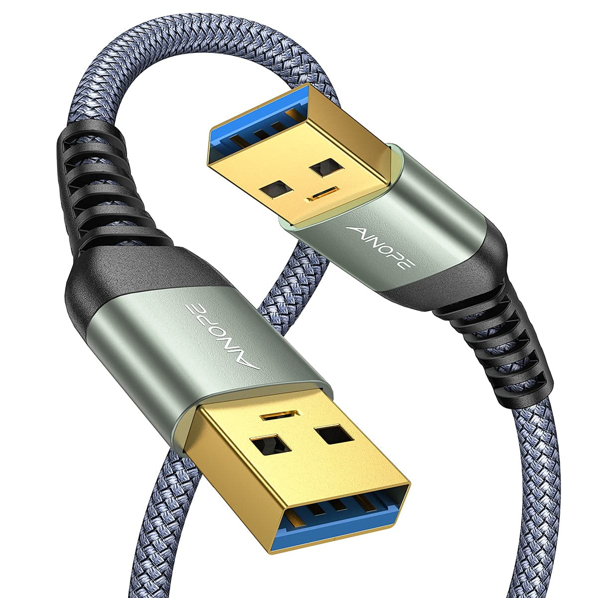 CFHADD-USB to USB Cable, USB 3.0 A to A Male to Male Cable [Never ...