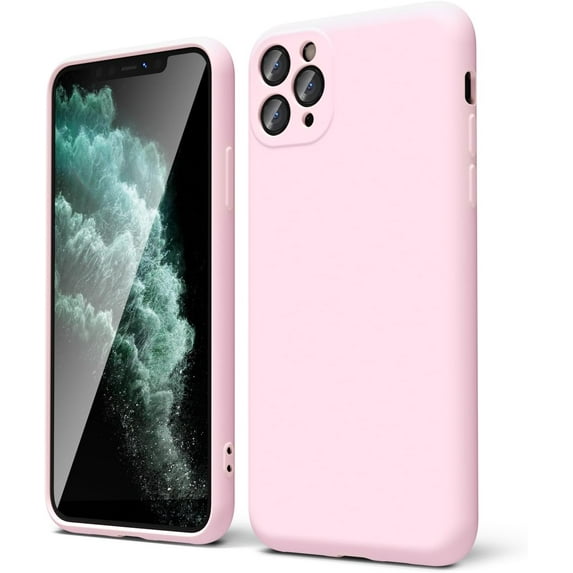 CFHADD-for iPhone 11 Pro Max Phone Case Liquid Silicone, Thin Slim Soft ...