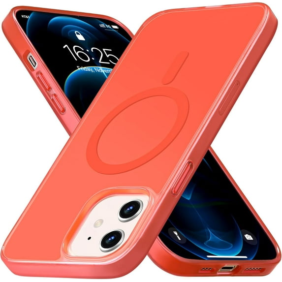 CFHADD-for iPhone 12/12Pro Magnetic Case, Built in Magnets Compatible ...