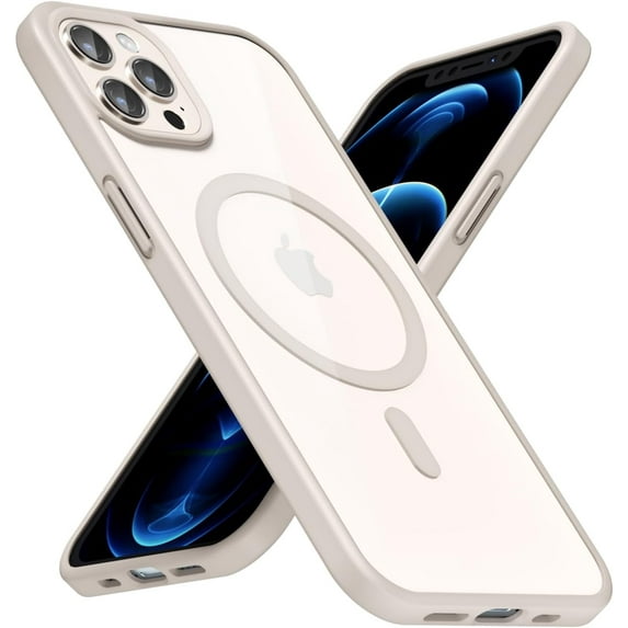 CFHADD-for iPhone 12 Pro Max Case Clear Mag Safe, Ultra Thin Slim Cover ...