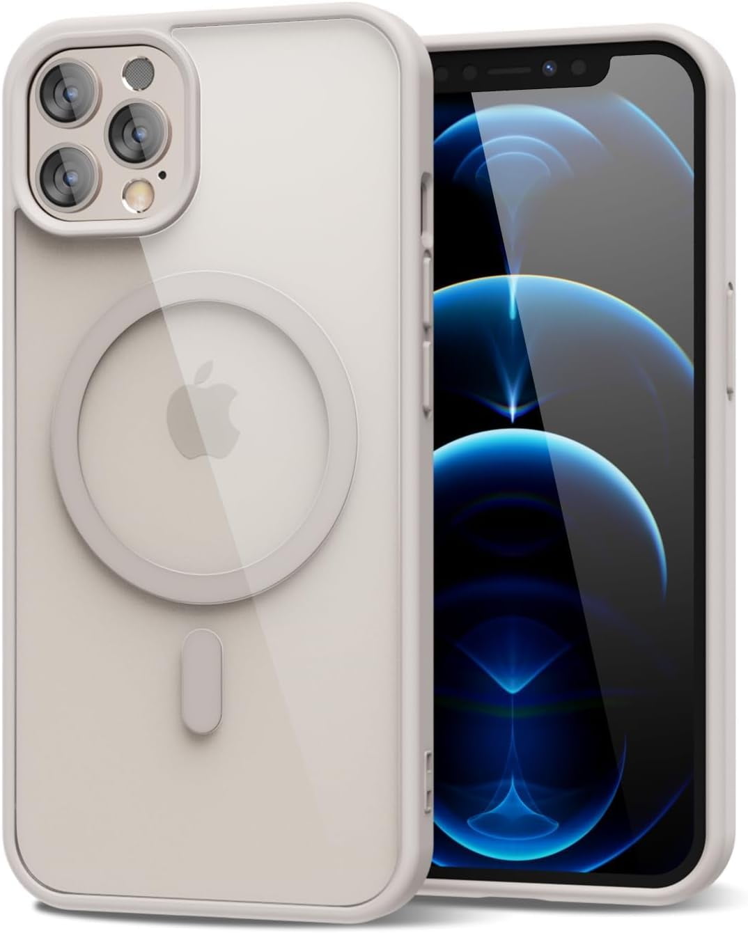 CFHADD-for iPhone 12 Pro Max Case Clear Magnetic Compatible with ...