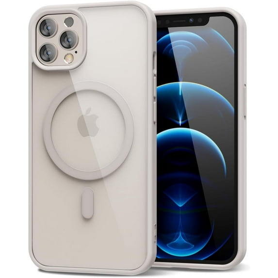 CFHADD-for iPhone 12 Pro Max Case Clear Magnetic Compatible with ...