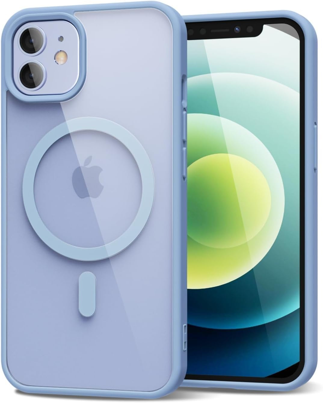 CFHADD-for iPhone 12/ iPhone 12 Pro Case Clear Magnetic Compatible with ...