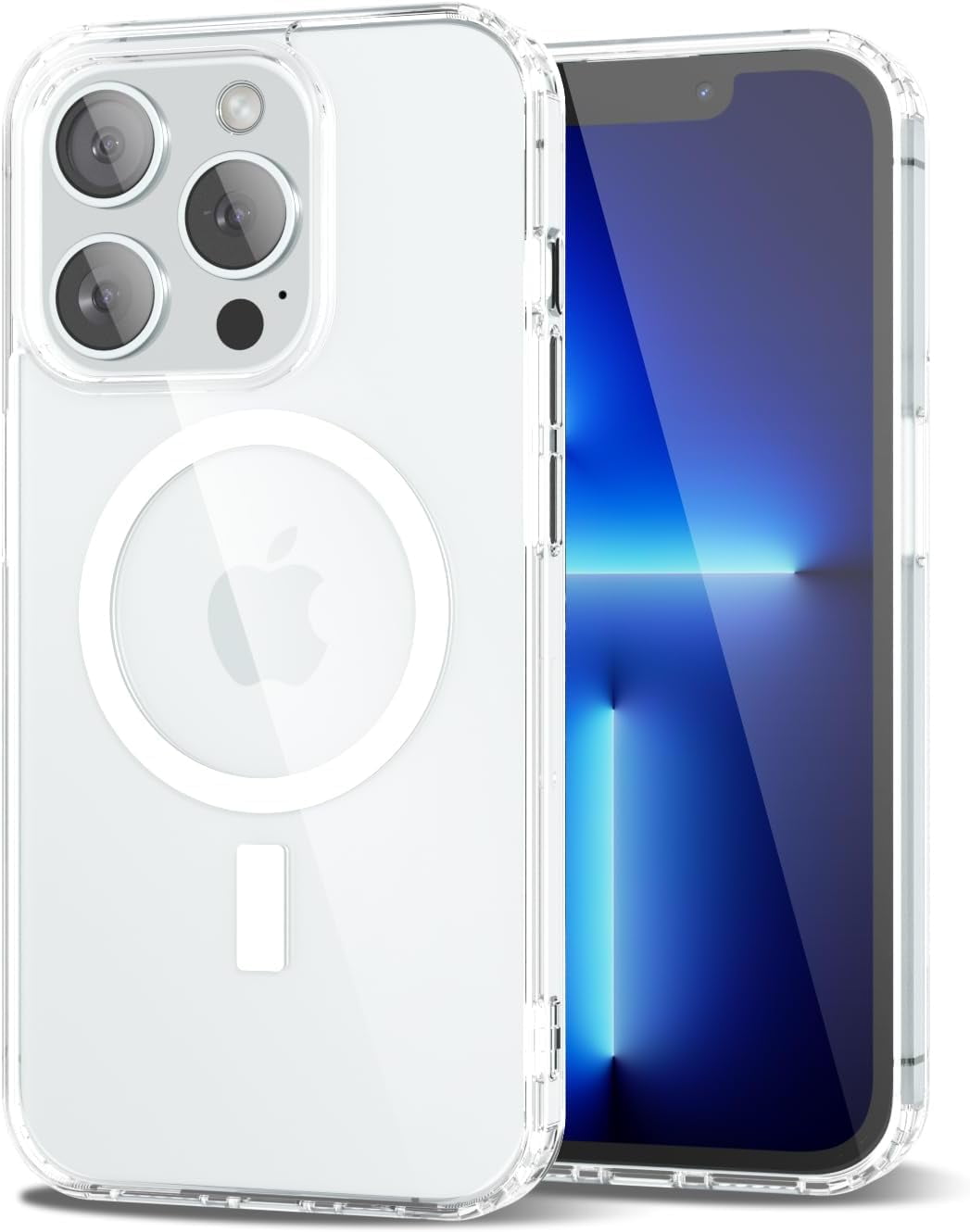 CFHADD-for iPhone 13 Pro Max Case Clear Magnetic Compatible with ...