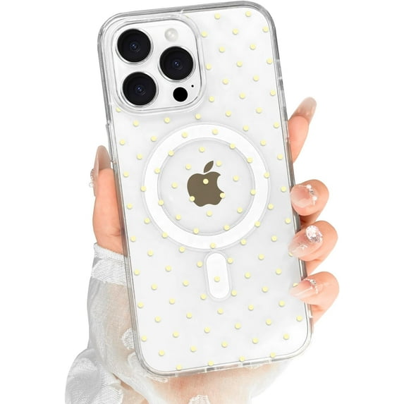 CFHADD-for iPhone 13 Pro Max Clear Magnetic, Case with Cute Fashion ...