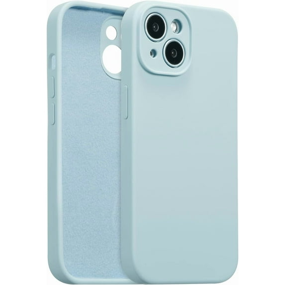 CFHADD-for iPhone 14 Case Silicone,with [Full Camera Protection][Soft ...