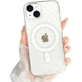 CFHADD-for iPhone 14 Plus Clear Magnetic, Case with Cute Fashion Polka ...