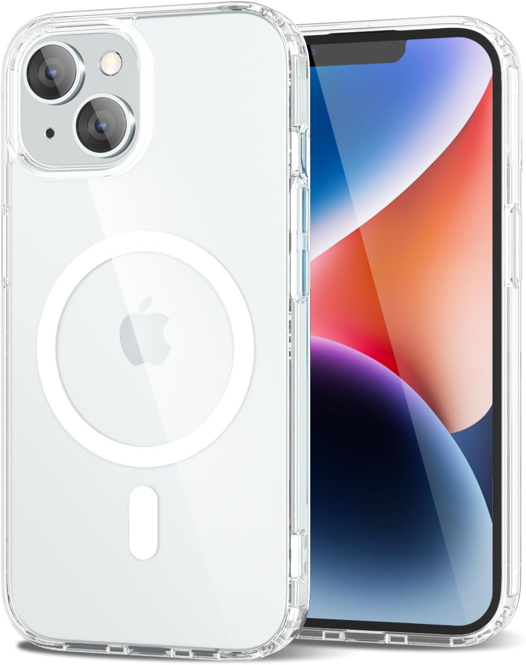 CFHADD-for iPhone 14 PlusCase Clear Magnetic Compatible with Magsafe ...