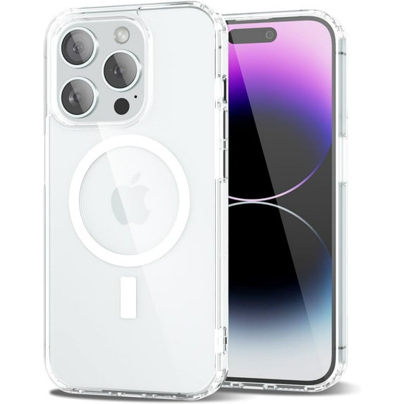 CFHADD-for iPhone 14 Pro Max Case Clear Magnetic Compatible with ...