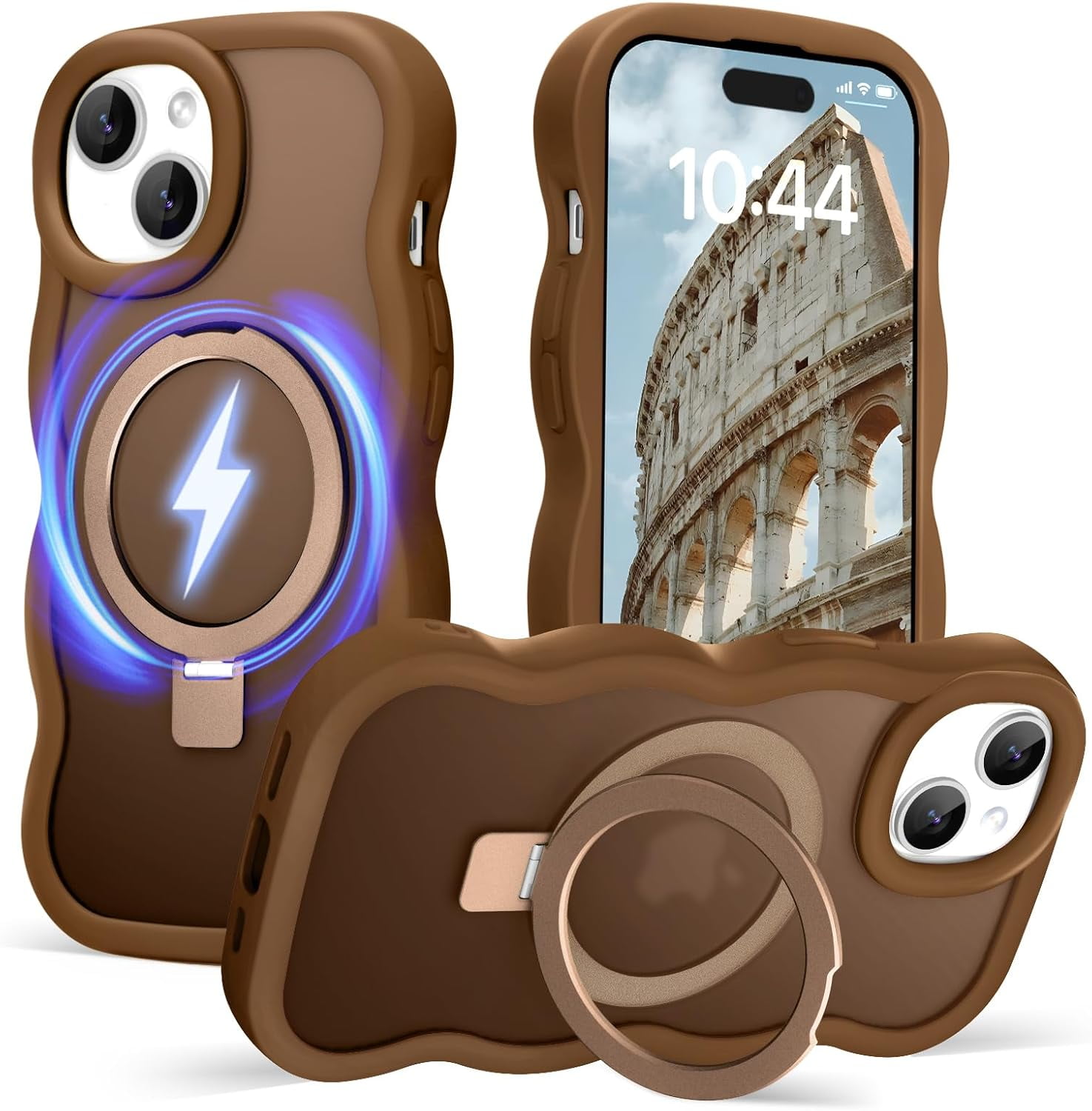 CFHADD-for iPhone 15 Case, Compatible with Magsafe with Invisible ...