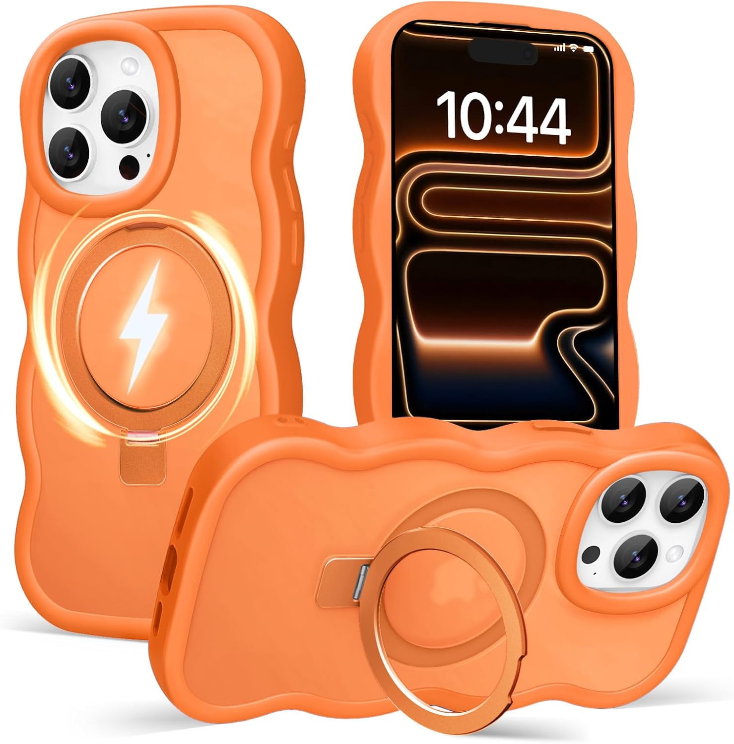 CFHADD-for iPhone 15 Pro Case, Compatible with Magsafe with Invisible ...