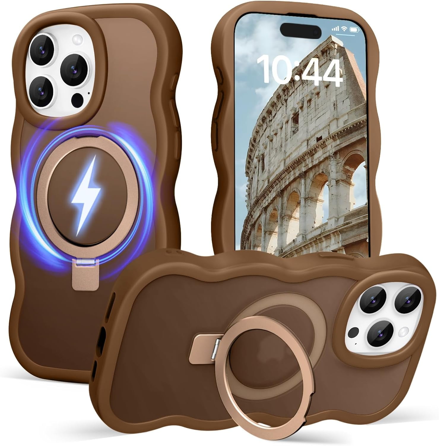 CFHADD-for iPhone 15 Pro Case, Compatible with Magsafe with Invisible ...