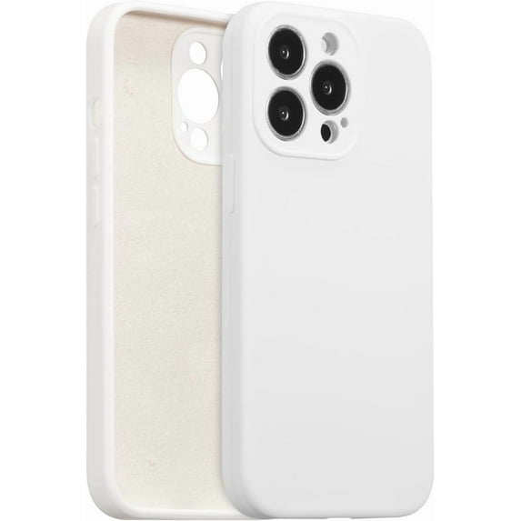 CFHADD-for iPhone 15 Pro Case Silicone,with [Full Camera Protection ...