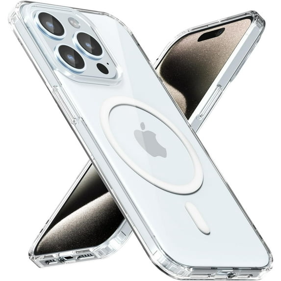 CFHADD-for iPhone 15 Pro Max Case Clear Mag Safe, Ultra Thin Slim Cover ...