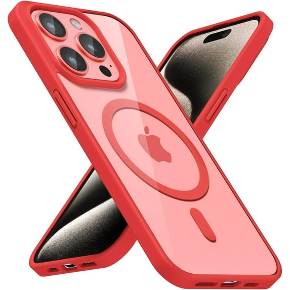 CFHADD-for iPhone 15 Pro Max Case Clear Mag Safe, Ultra Thin Slim Cover ...
