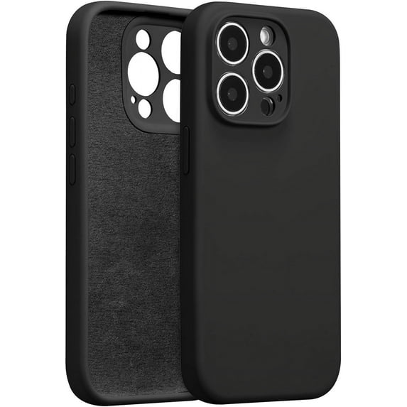 CFHADD-for iPhone 15 Pro Max Case Silicone,with [Full Camera Protection ...