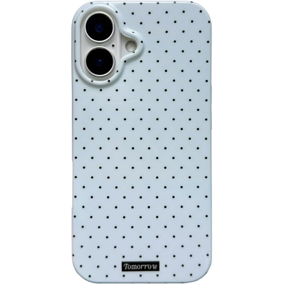 CFHADD-for iPhone 16 Case Cute Fashion Polka Dot Aesthetics Women Girly ...