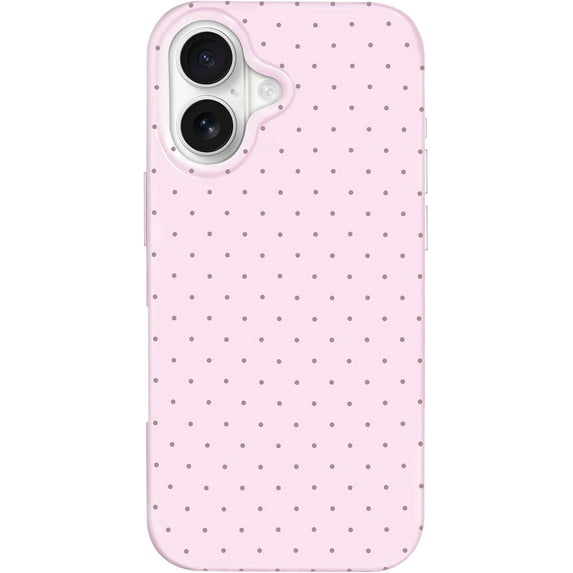 CFHADD-for iPhone 16 Case Cute Polka Dot Aesthetic Design Simple Cover ...