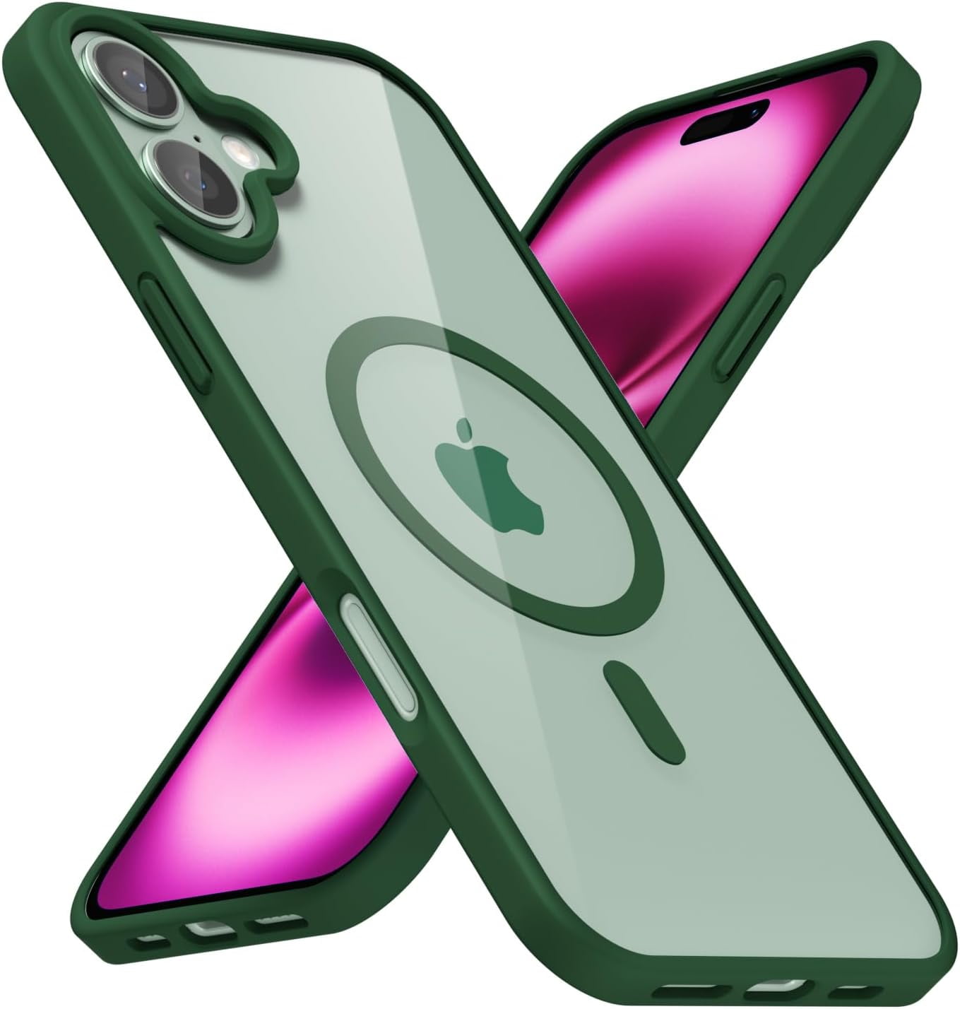 CFHADD-for iPhone 16 Plus Case Clear Mag Safe, Ultra Thin Slim Cover ...