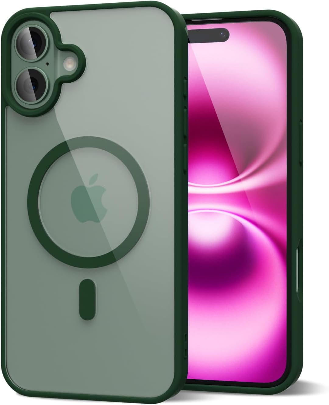 CFHADD-for iPhone 16 Plus Case Clear Magnetic Compatible with Magsafe ...